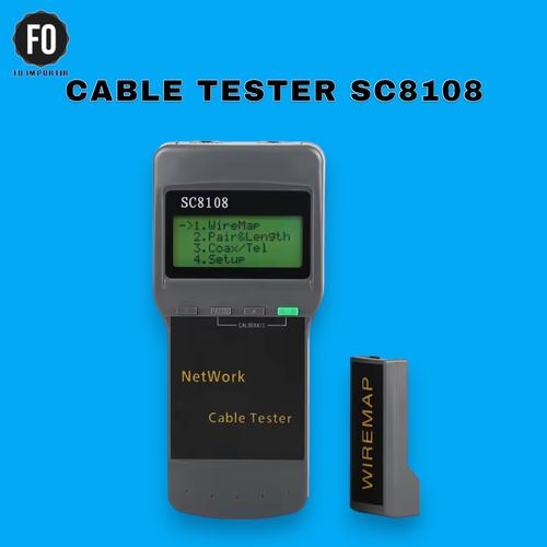 Jual Cable Tester SC8108 LCD CAT5 RJ45 Network LAN - Jakarta Utara - FO ...