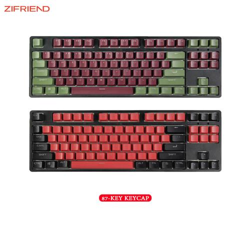 Jual ZIFRIEND Two Colors 87Keys OEM Keycaps For Mechanical Keyboard - Hijau - Kab. Tangerang ...