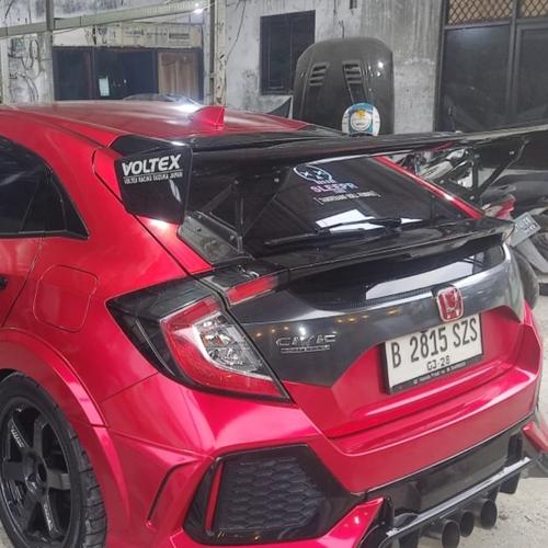 Jual spoiler gt wing js civic turbo hatchback carbon kevlar - Kab. Tangerang - Aceng Carbon ...
