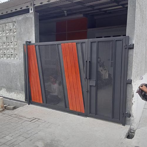 Jual Pagar Minimalis Plat Expanda Lisplank Serat Kayu - Kota Bogor ...