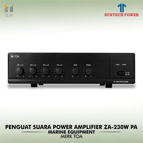 Jual Penguat Suara Amplifier Merk Toa ZA-230 PA Ampli Originaln 220v ...