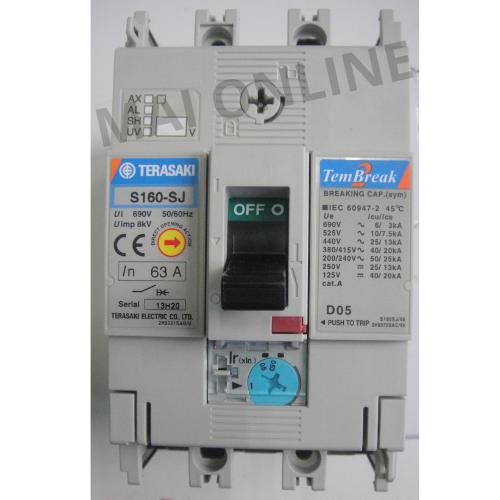 Jual TERASAKI MCCB S160SJ 3P 63A (40A-63A) 40KA ADJUSTABLE (160AF) - Kab. Tangerang - MAIOnline ...