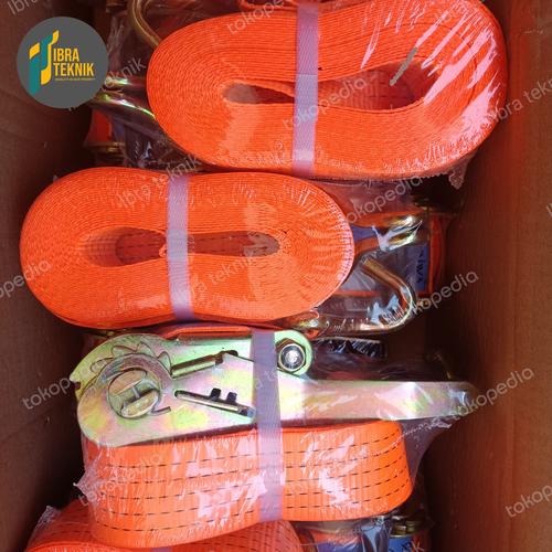Jual Rachet Lashing Track Belt Tali Pengikat 2Ton 10 Meter - Kota ...