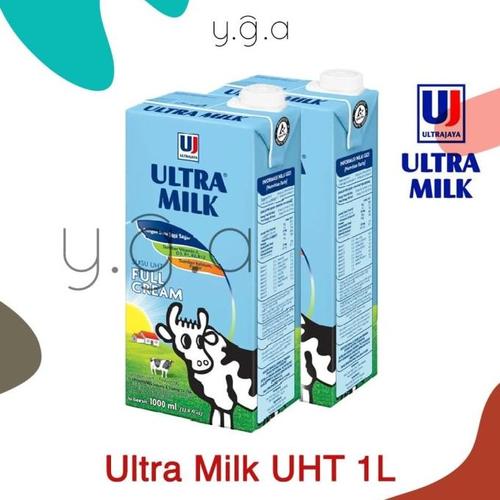 Jual Ultra Milk UHT Full Cream 1L / Susu Ultra UHT 1L - Jakarta Selatan ...