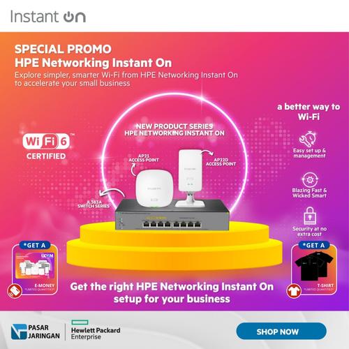 Jual HP JL383A Managed Switch HPE OfficeConnect 1920S 8G PPoE+ 65W ...