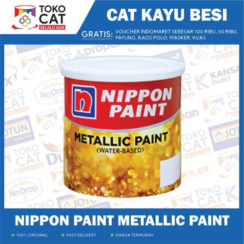 Jual Cat Kayu dan Besi | Real Gold Metallic Paint Water Based Nippon ...