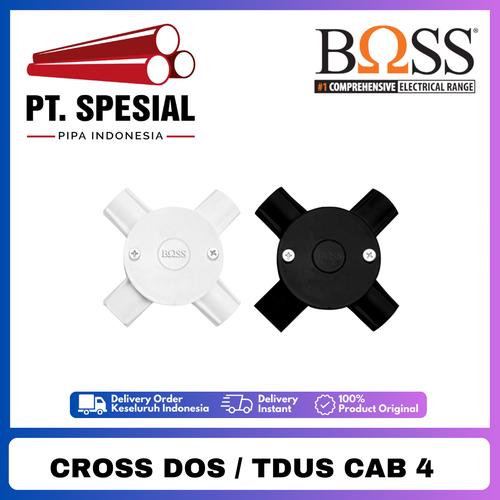 Jual Tdos 20-25mm Conduit Boss / Cross Dos Cabang 4 / Tdos / Xdos ...
