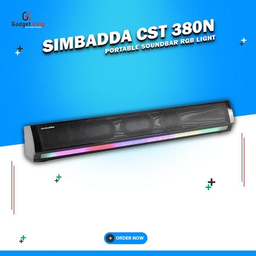 Jual Simbadda CST 380N Bluetooth RGB Speaker Soundbar Komputer PC ...