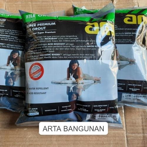 Jual AM Grout 51 ( Nat Keramik) 1 kg - Smoke Grey - Jakarta Barat ...