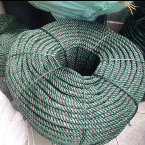 Promo 1 roll Tali Tambang 7mm Plastik PE Hijau Bintik Merah -+220Meter - Jakarta Pusat - Sinar ...