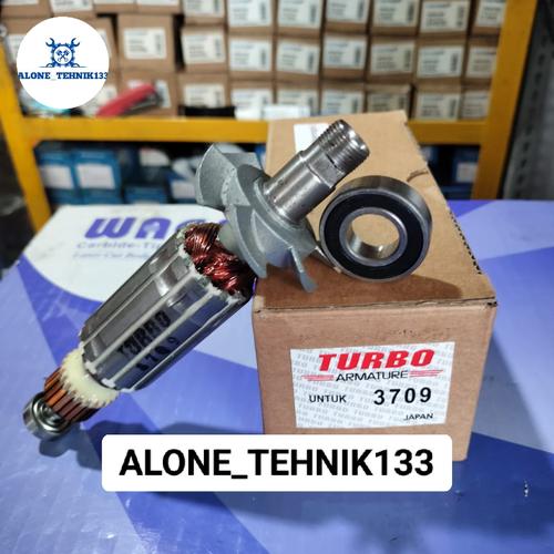 Jual ARMATURE ANGKER MESIN TRIMER MAKITA 3709 ARMATURE MESIN ROUTER ...