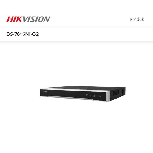 Jual Hikvision DS-7616NI-Q2 16Ch NVR IP Camera 4K 16 Channel - DS-7616NI-Q2 - Kota Semarang ...