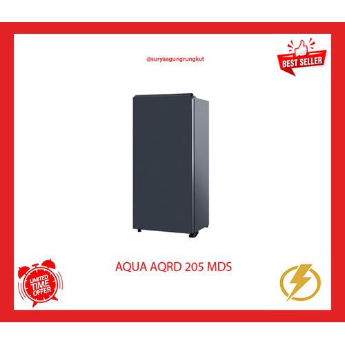 Promo KULKAS AQUA 1 PINTU 165 LITER 75 WATT - AQR D 205 MDS - Kota ...