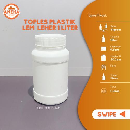 Jual Botol Kapsul Botol Lem 1000 ml HDPE Food Grade Botol Lem 1000ml ...