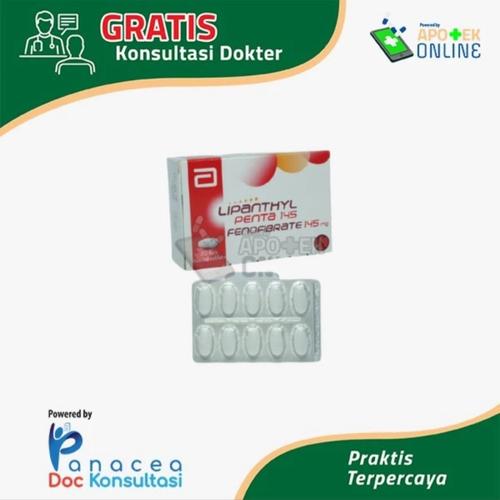 Jual LIPANTHYL PENTA 145 MG 1 STRIP 10 TABLET - Kota Bandung - Apotek ...