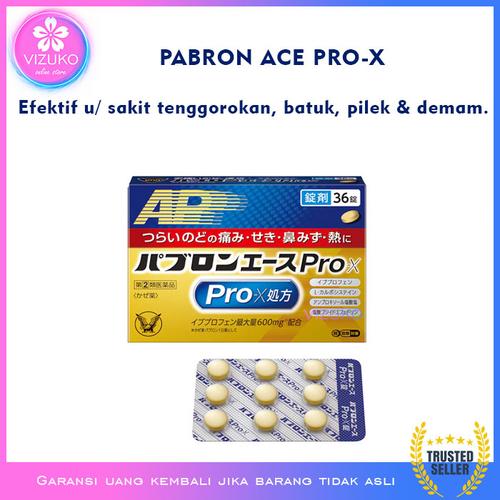 Jual Pabron Ace Pro-X Sakit Tenggorokan Batuk Pilek Demam Original ...