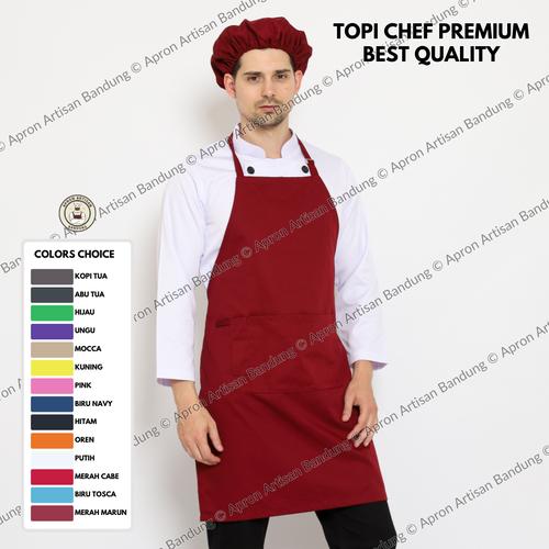 Promo Topi Chef Koki Masak Hairnet Penutup Rambut Bulat Bahan American ...