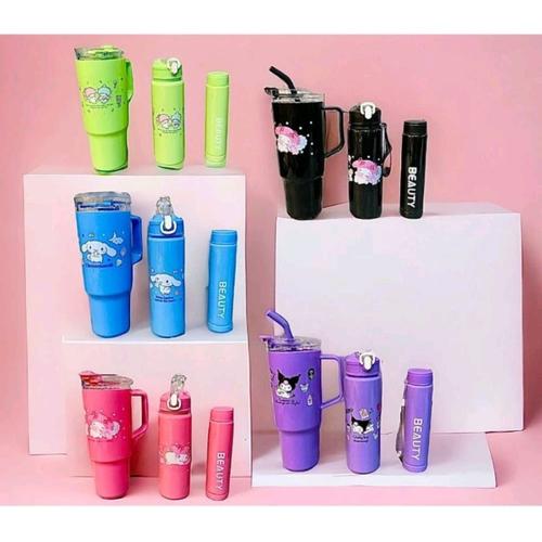 Jual Botol Sanrio 3IN1 Viral Botol Beranak BPA FREE Karakter Kuromi ...