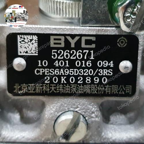 Jual 5262671 injection pump cummins 6bta - Jakarta Pusat - Diesel ...