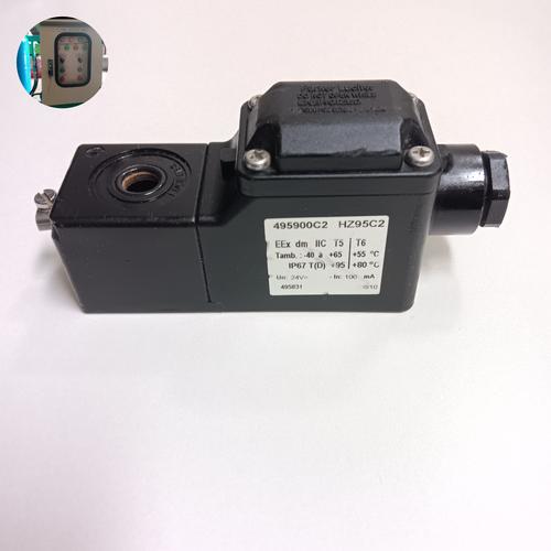 Jual Parker Lucifer 495905B8 Explosion Proof ATEX Solenoid Coil 240V 60 ...
