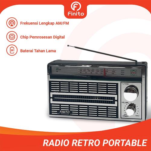 Jual Radio Portable Jadul FM AM / AC Listrik DC Baterai - Kab. Bantul ...