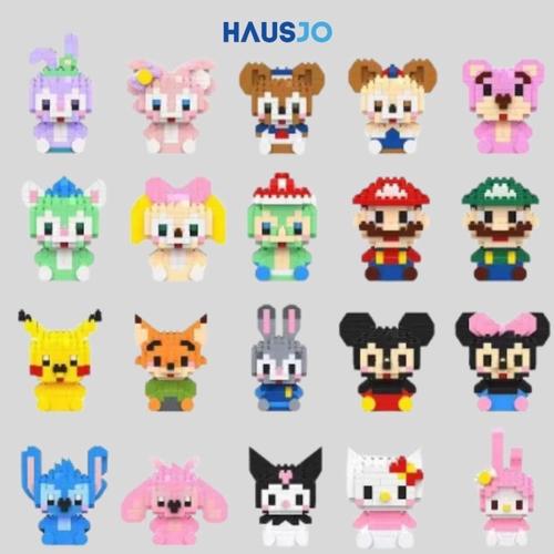 Jual Mini Toys Nano Blocks DIY Bricks Puzzle Building Block - Frog ...