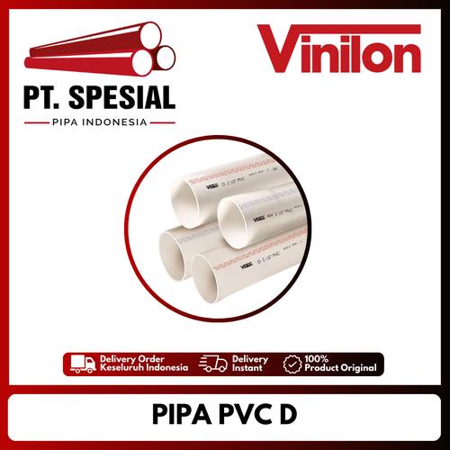 Jual Pipa PVC D Standard Vinilon 1 1/4 inch - 12 inch / Pipa PVC ...