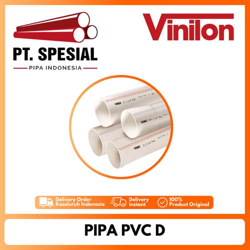 Jual Pipa PVC D Standard Vinilon 1 1/4 inch - 12 inch / Pipa PVC ...