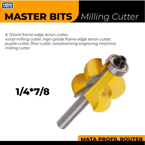Jual MASTER BIT MATA PROFIL ROUTER JOINT 8MM FRAME EDGE PUZZLE FLOOR ...