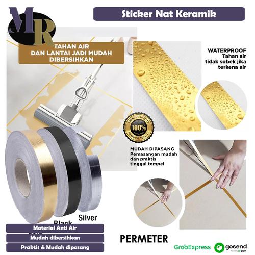 Jual Sticker Pembatas Celah Nat Keramik Ubin Stiker Tempel Kramik ...