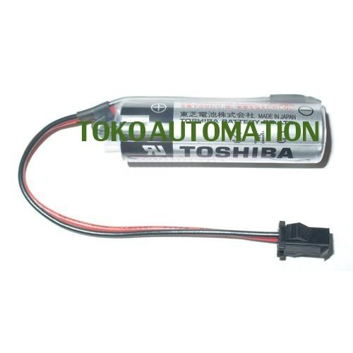 Jual PLC Lithium Toshiba Battery LS14500 Baterai With Plug ER6V 3.6V ...