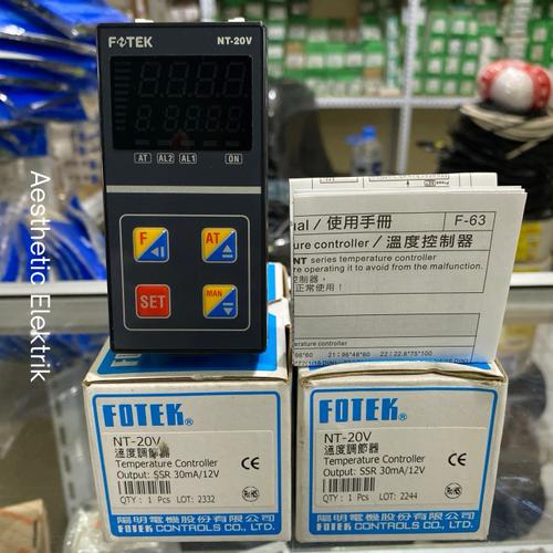 Jual Temperature Controller NT-20V FOTEK MADE IN TAIWAN ORIGINAL - Kota ...