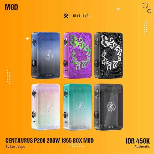 Jual Centaurus P200 200W 1865 BOX MOD Authentic by Lost Vape - NMD ...
