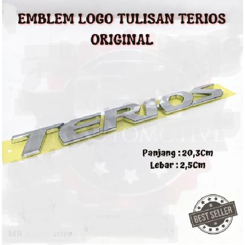 Jual Logo Emblem Tulisan TERIOS 2018-2020 KUALITAS ORIGINAL - Kab ...