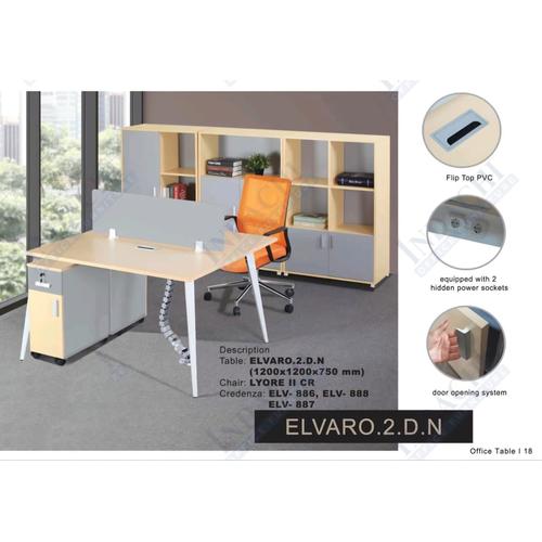 Jual Meja Kantor -Divider glass-panel-Indachi-Elvaro.2.D.N - Mobile ...