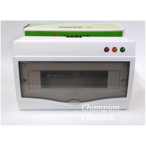 Jual MASKO Box MCB 12 Group Outbow Inbow + Lampu Indikator 9812L untuk ...