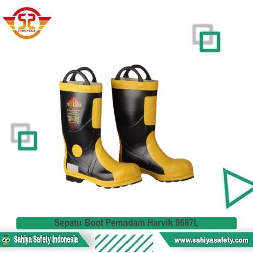 Jual Sepatu Pemadam Harvik 9692 / Boot Firefigter Harvik 9692 Original ...