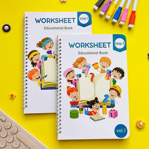 Jual Worksheet Anak Usia 2 3 4 5 Tahun Paud TK Buku Edukasi Lembar ...