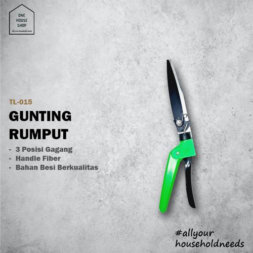 Jual Gunting Rumput 3 Posisi Gagang Hijau Muda Swivel Grass Shears - Jakarta Pusat - ONE HOUSE ...