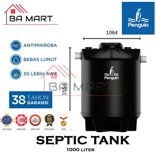 Jual SEPTIC TANK BIOTANK TANGKI TANDON TOREN AIR PENGUIN 1000L - Kota ...