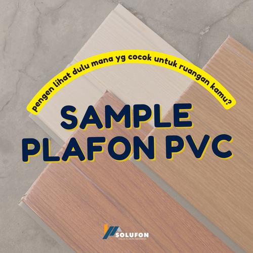 Jual SAMPLE Plafon PVC Solufon Potongan - SOL 202 - Kota Surabaya ...