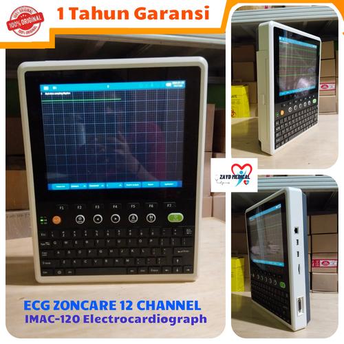 Jual ECG ZONCARE 12 CHANNEL ELECTROCARDIOGRAPH IMAC-120/ EKG 12 CHANNEL - Jakarta Timur - zayd ...