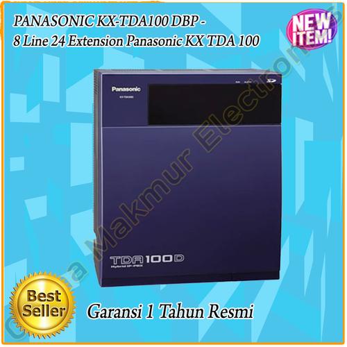 Jual PANASONIC KX-TDA100 DBP - ( 8 Line 24 Extension ) Panasonic KX TDA ...