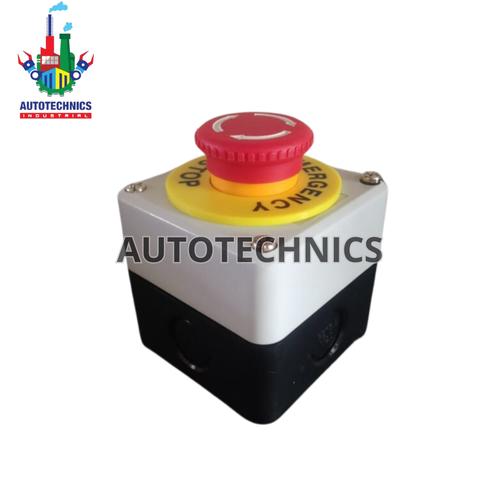 Jual Saklar Emergency Stop + Box 1NC + 1NO Panel Box READY STOK - Kota ...