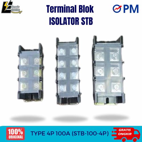 Jual Terminal Blok ISOLATOR STB TYPE 4P 100A (STB-100-4P) - Jakarta ...