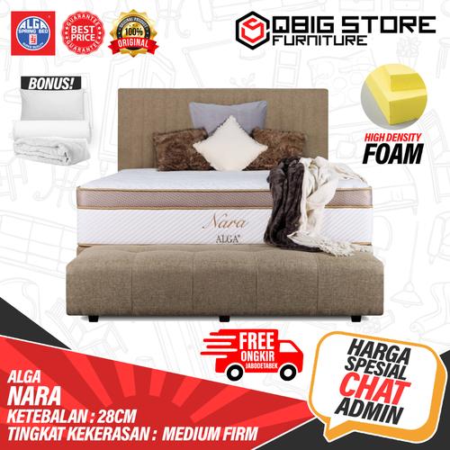 Jual Kasur Springbed Alga Nara Spring bed Matras Set - FULL SET ...