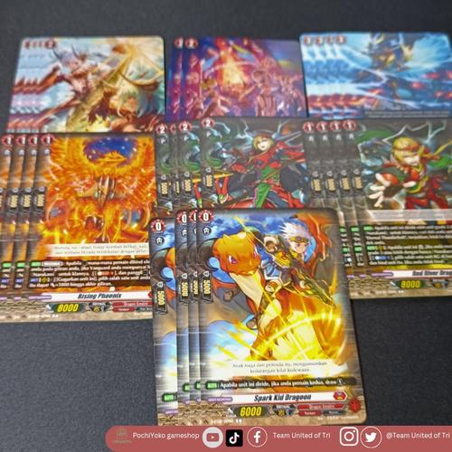 Jual Paket Lengkap Core Common Rare Dragonic Kaiser Vermillion ...