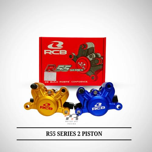 Promo KALIPER RCB RACING BOY R55 SERIES 2 PISTON UNIVERSAL RCB ORIGINAL ...