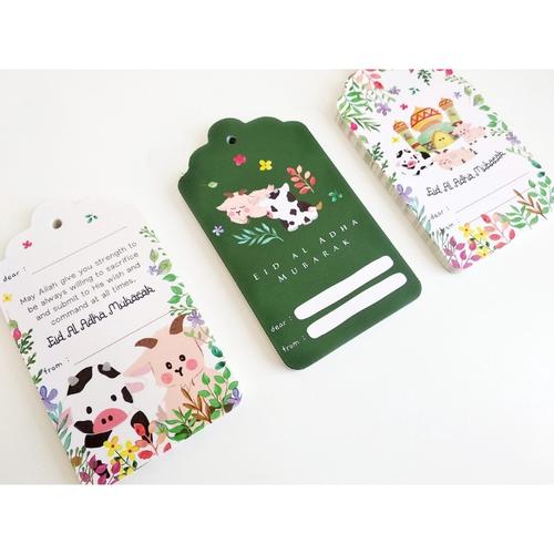Jual hangtag ucapan idul adha hang tag eid al adha hangtag lebaran ...