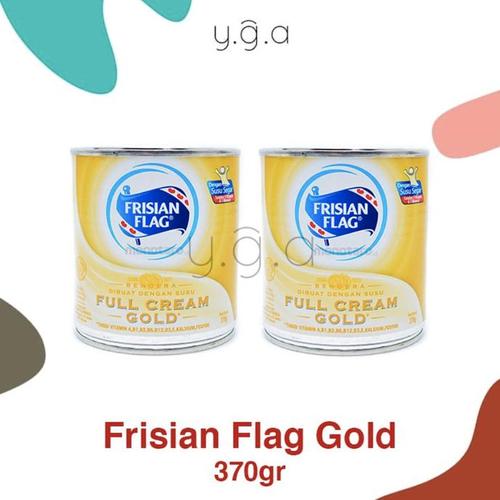 Jual Frisian Flag Gold 370gr / Susu Kental Manis Full Cream Bendera ...